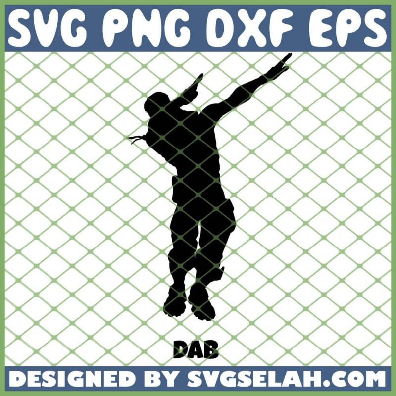 Fortnite Dab SVG, Battle Royale Video Game SVG, PNG, DXF, EPS, Design ...