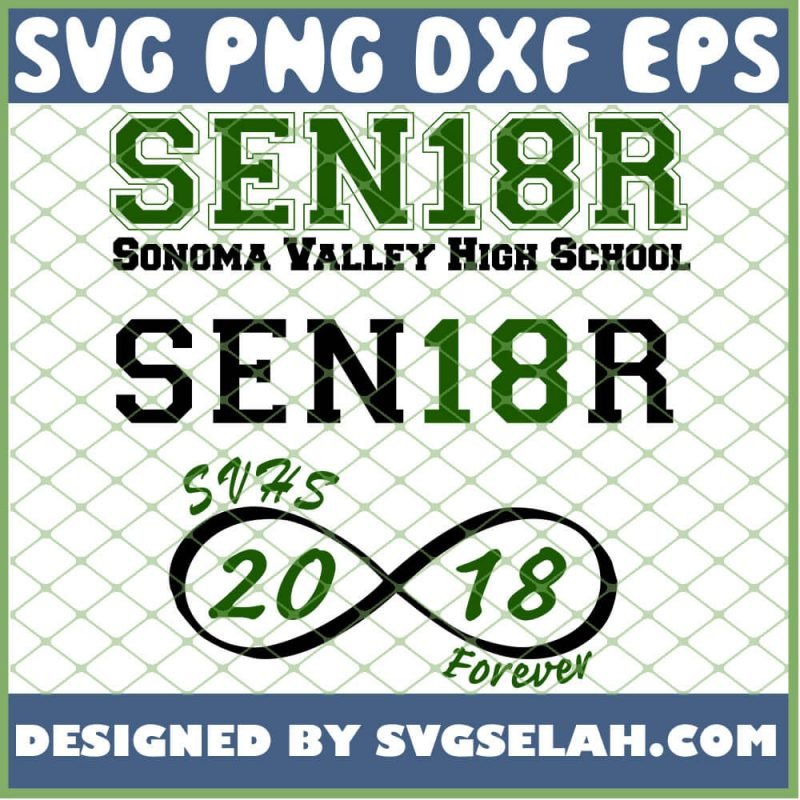Senior 18 SVG - Class of 2018 Graduation Files | SVG Selah