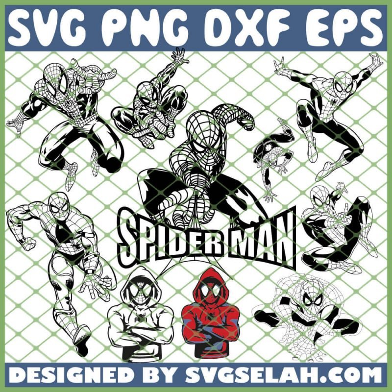 Ultimate Spiderman SVG, Marvel logo SVG, PNG, DXF, EPS, Design Cut ...