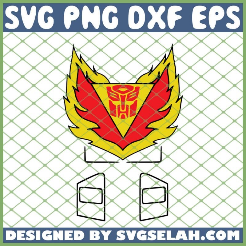 Rodimus Prime Transformers SVG | Autobot Hero Digital File