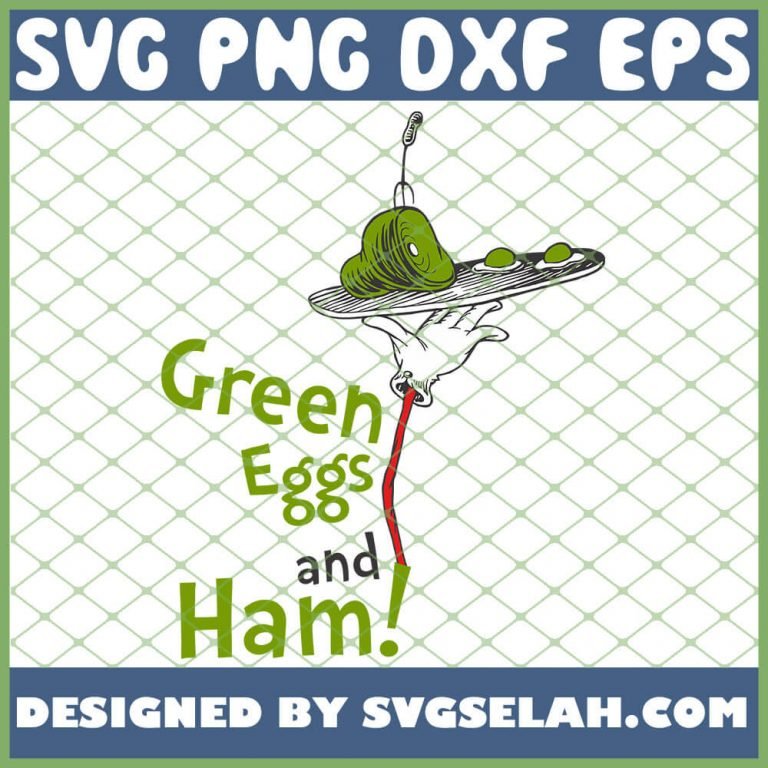 Green Eggs and Ham SVG | Dr. Seuss Digital File for Cricut
