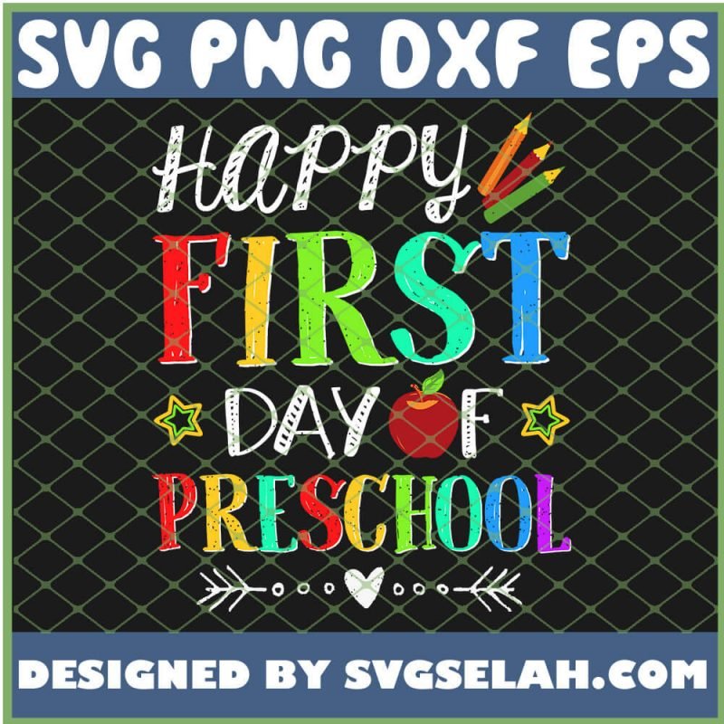 Hello Virtual Pre-K SVG | Back to School Digital File