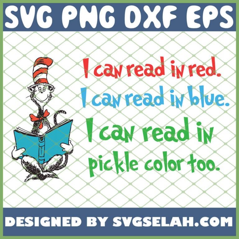 I Can Read With My Eyes Shut SVG, Dr Seuss Quotes SVG, PNG, DXF, EPS ...