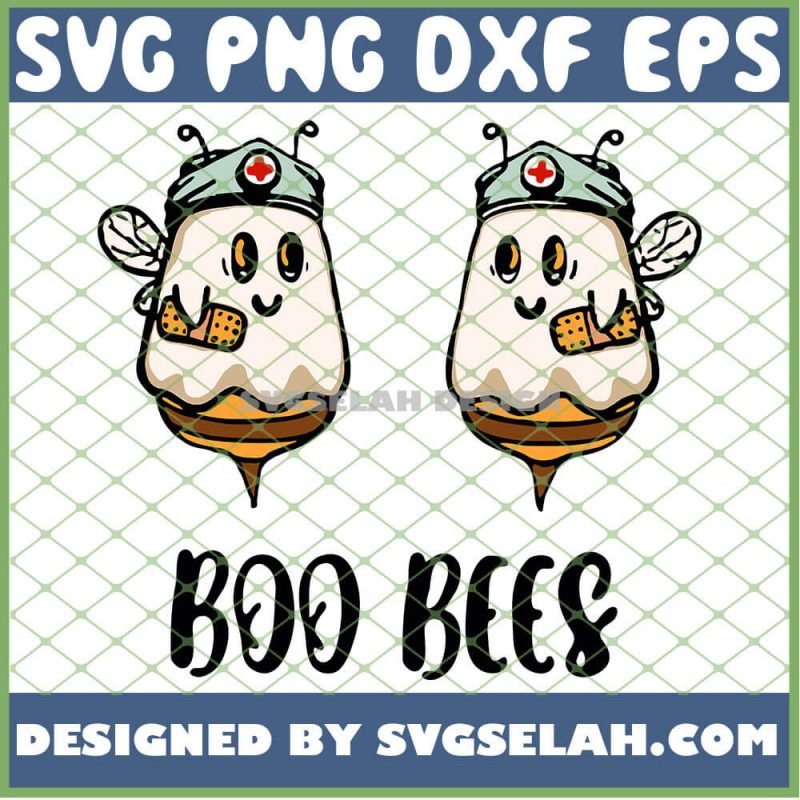 Ghost Bee SVG, Boo And Bee Halloween SVG – Cute Cricut Cut Files for ...