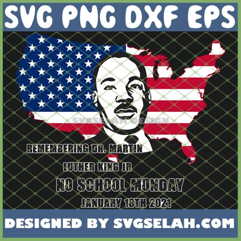 MLK Day SVG | Martin Luther King Jr. Digital Design for Cricut