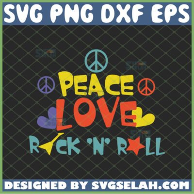 Retro Peace Sign SVG | Flower Power & Good Vibes for Cricut