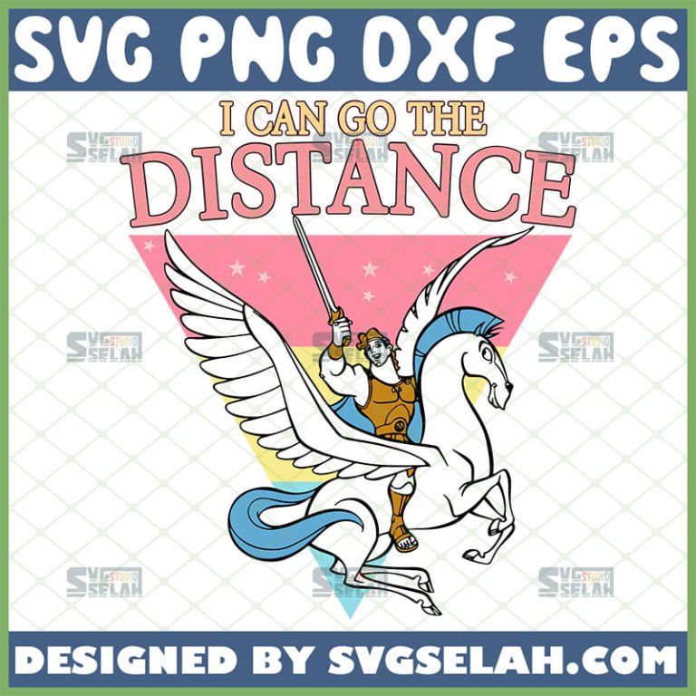 Hercules Go The Distance SVG | Disney Pegasus Cut File