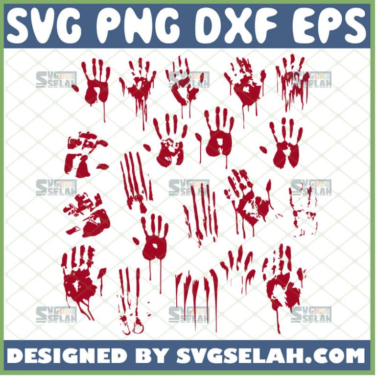 Bloody Handprint SVG SVG Selah bloody-handprint-svg-svg-selah