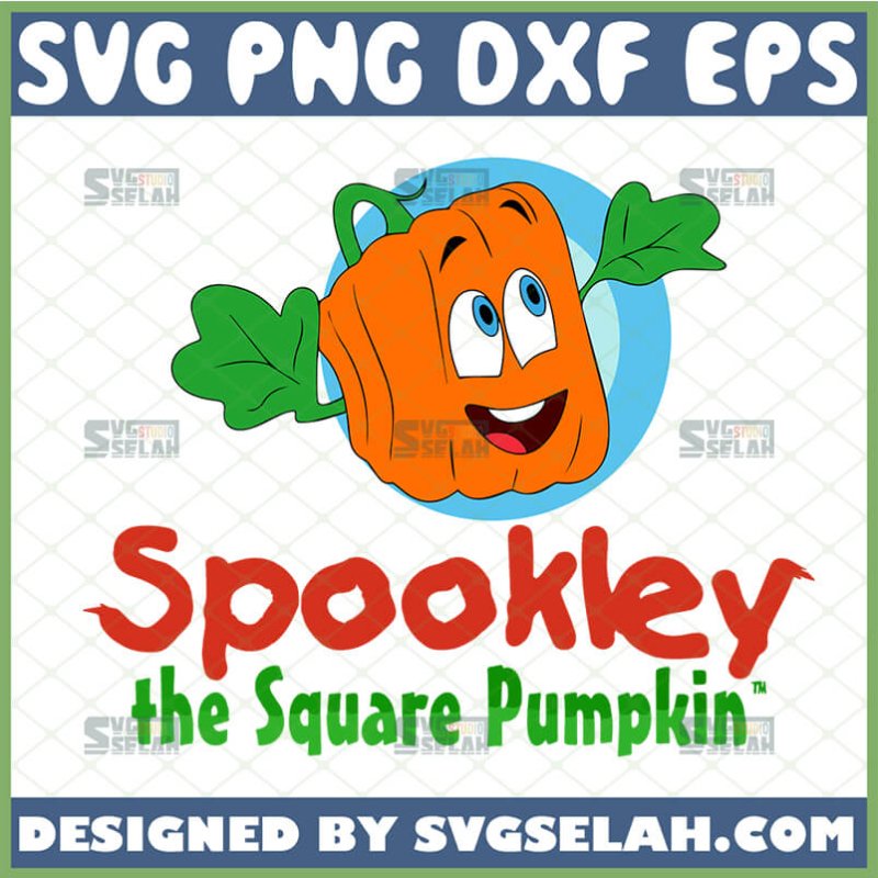 Spookley the Square Pumpkin SVG - Fall & Halloween Design