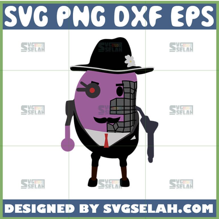 Mr. P Piggy Roblox SVG PNG DXF | Gamer Digital File