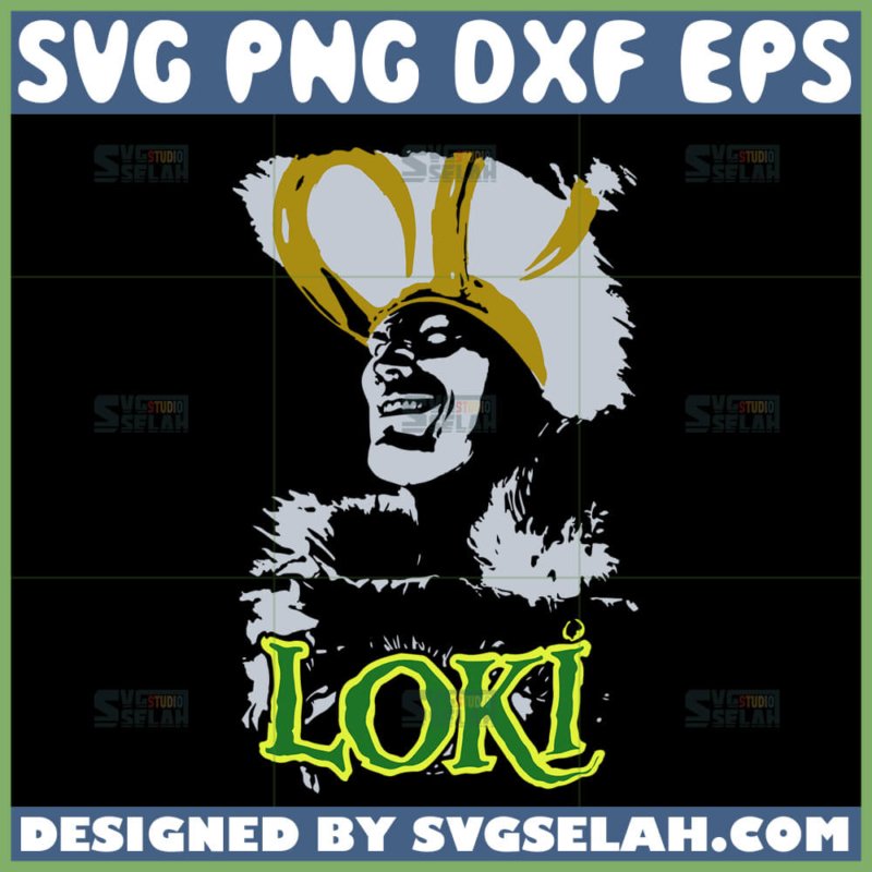 Loki God of Mischief SVG PNG DXF - Marvel Digital Design