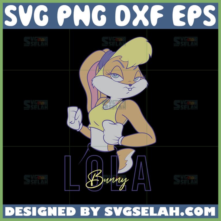 Lola Bunny SVG PNG DXF - Looney Tunes Digital File for Cricut