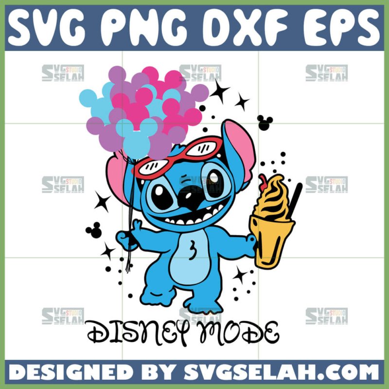 Hangry Stitch SVG - Disney Foodie & Parks Digital Design