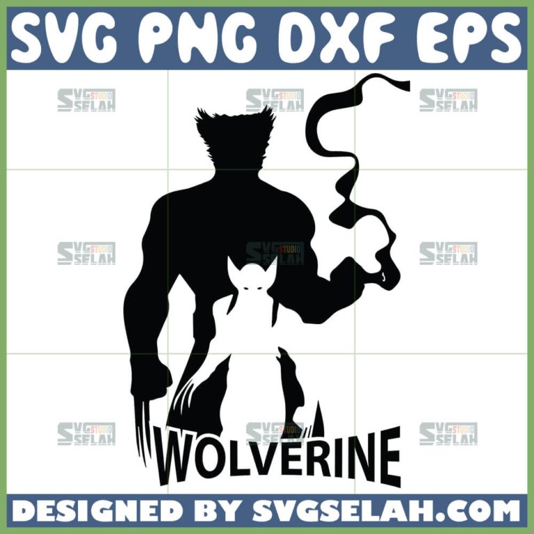 Wolverine SVG - Iconic Mutant Silhouette for Cricut & Crafts