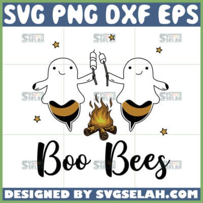 Boo Bees SVG | Ghost Bee Funny Halloween Cut File